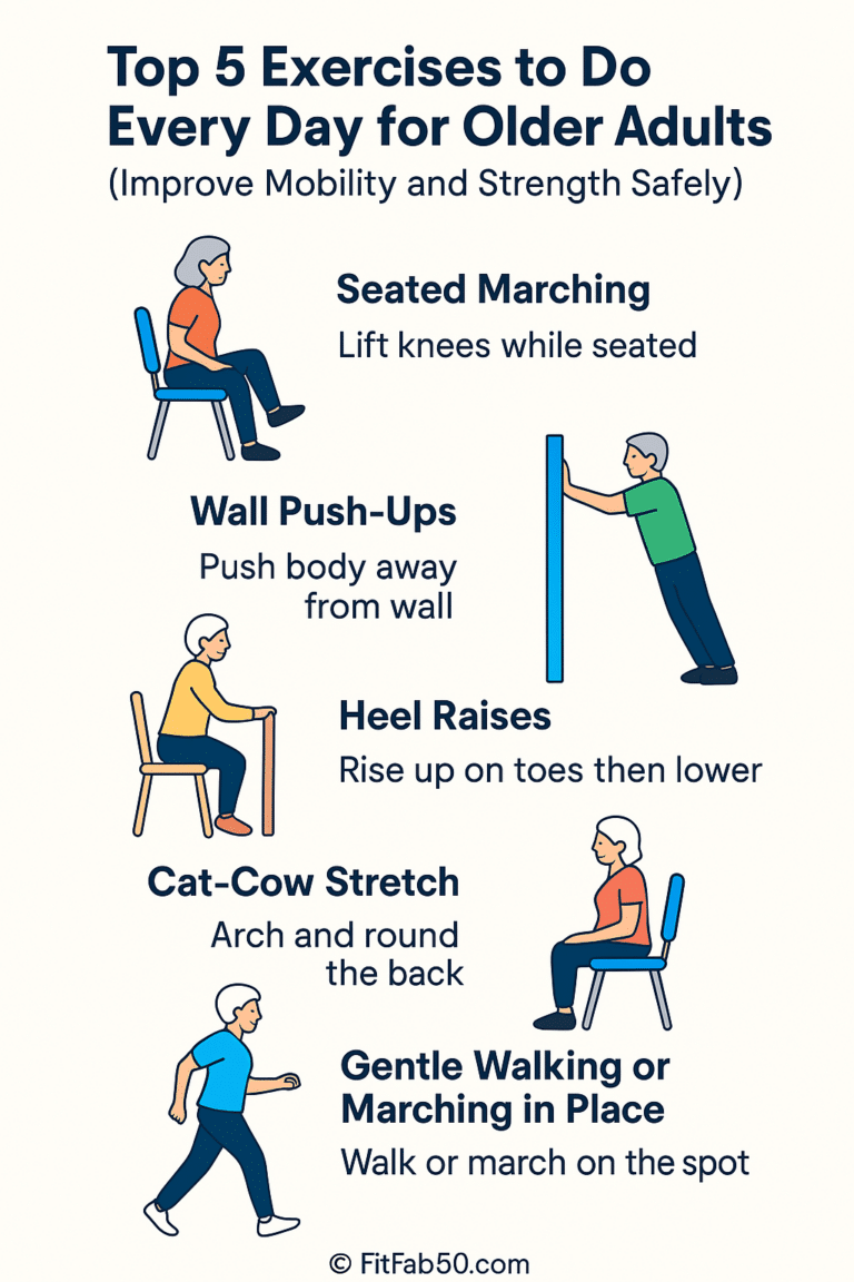 5 Exercises To Do Every Day For Over 60 (Improve Mobility And Strength ...