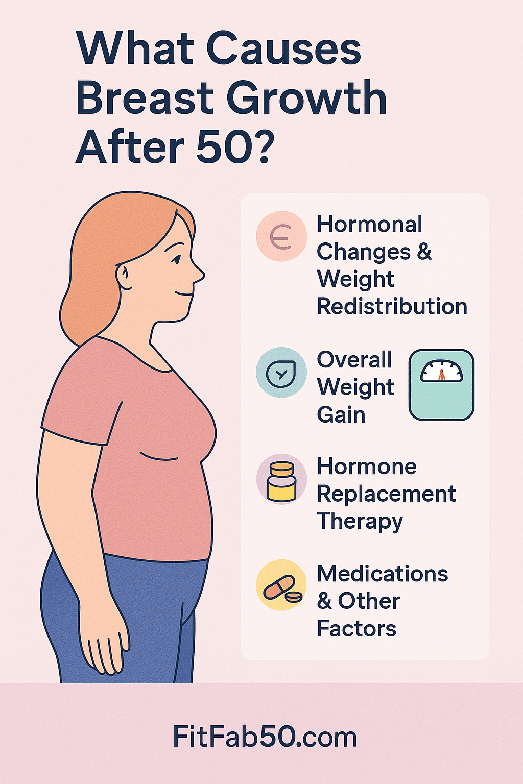 Why Are My Breasts Getting Bigger After 50? Discover The Surprising ...